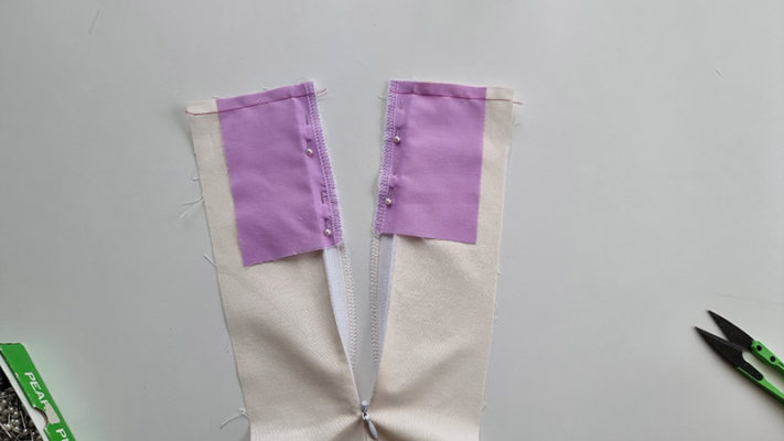 At The Seams Patterns - How to: Insert an Invisible Zipper