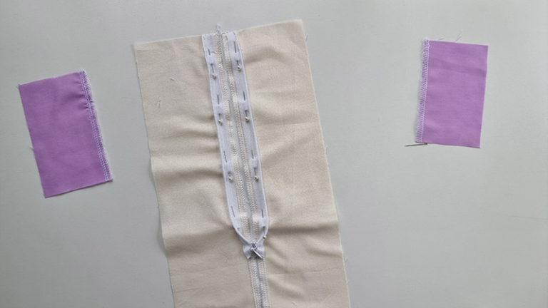 At The Seams Patterns - How to: Insert an Invisible Zipper