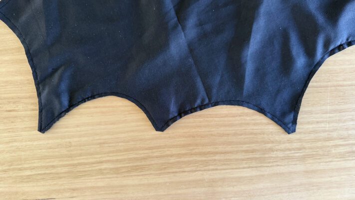 At The Seams Patterns - Sewing Tutorial: Halloween Bat Cape