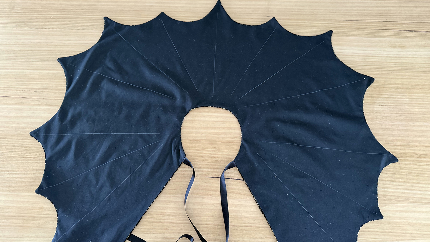 At The Seams Patterns - Sewing Tutorial: Halloween Bat Cape